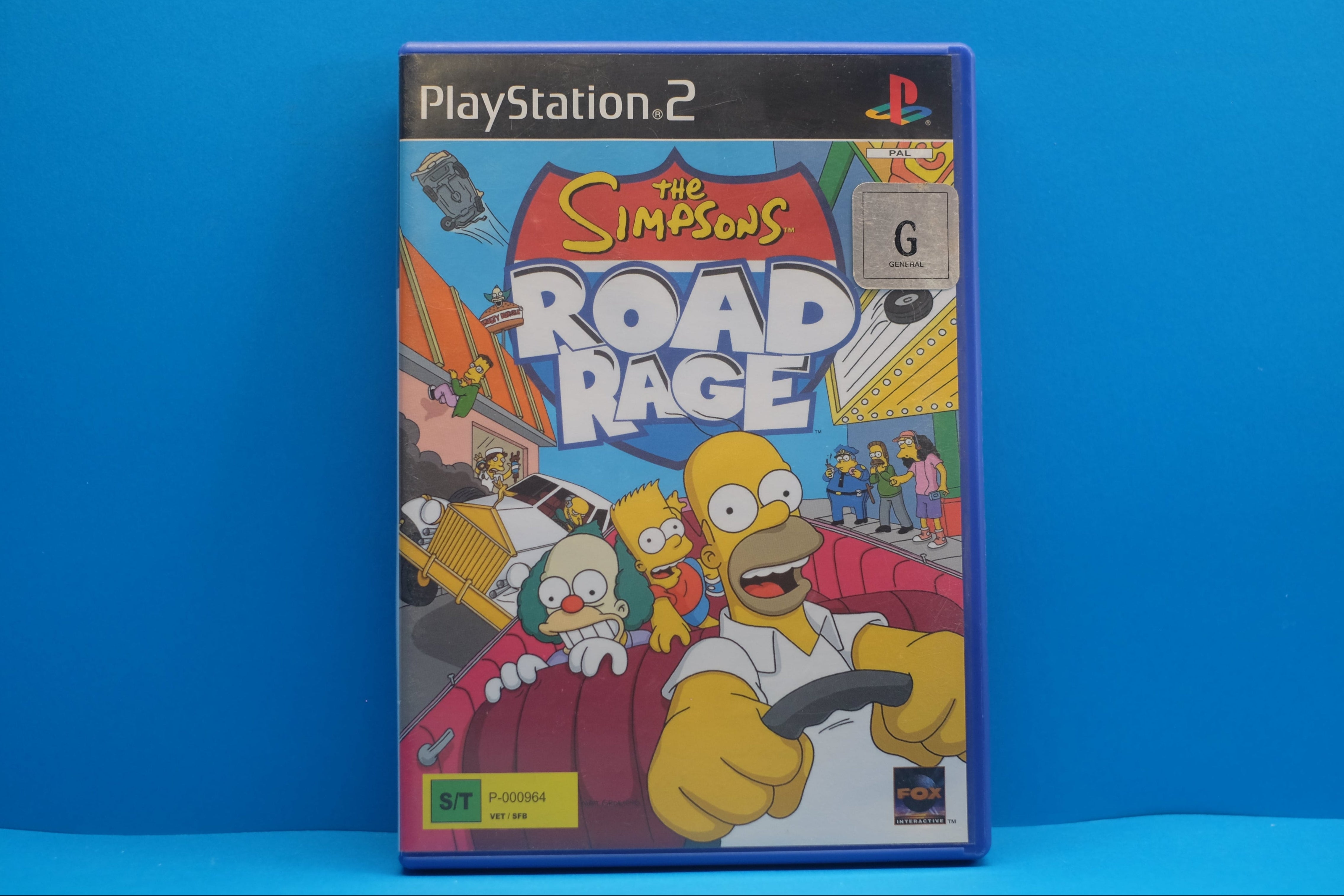 The Simpsons Road Rage - Playstation 2 - Pre-Owned – Nostalgia Kings
